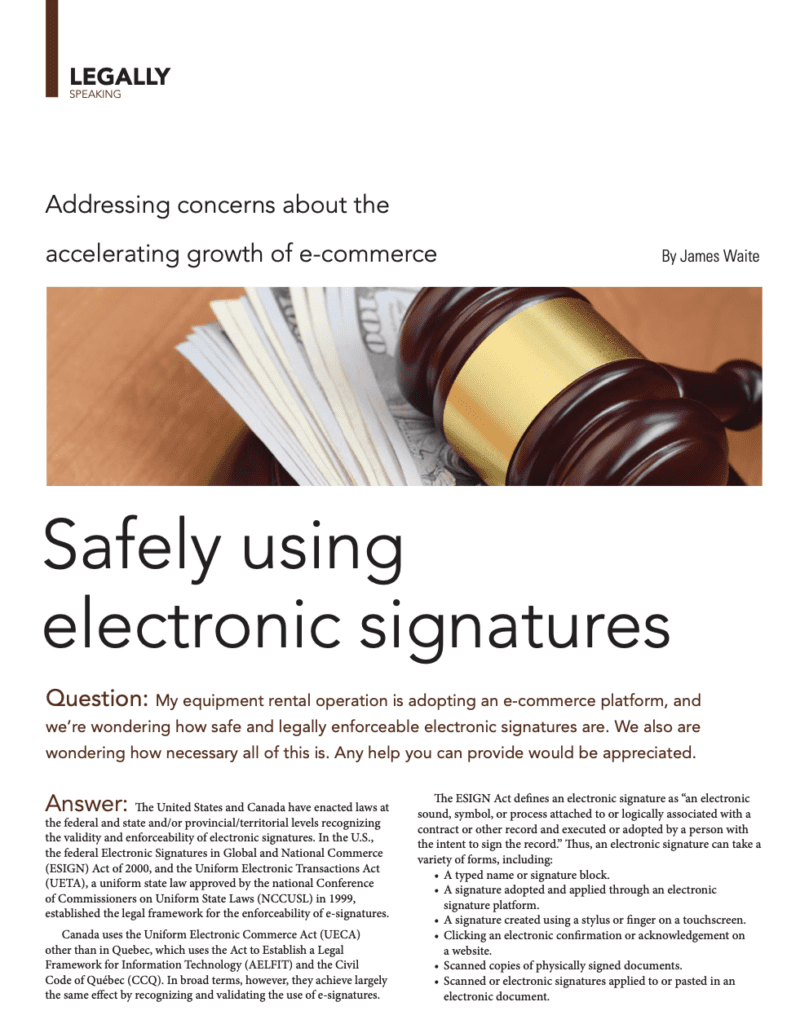Safely Using Electronic Signature's | JWL International